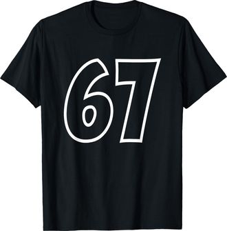 BDAZ 67 Meme Lustig Damen Herren Kinder T-Shirt