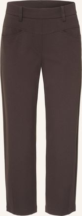 Cambio Cambio 7/8-Hose Elin Aus Jersey braun