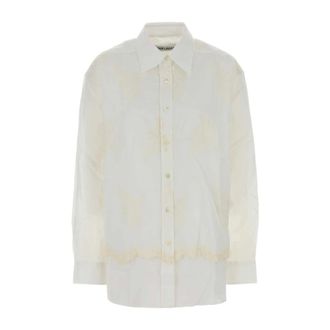Our Legacy Baumwoll-Oversize-Hemd - - Blouses & Shirts - Damen - Wei&szlig; - S