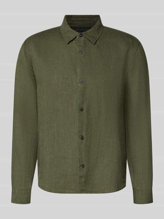 GAP Regular Fit Leinenhemd mit Kentkragen