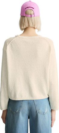Marc O'Polo Denim Rundhalspullover regular fit aus Cotton Slub Garn