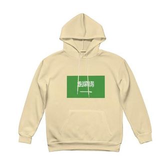 Generic Sweatshirts &Agrave; Capuche Femmes Doublure Polaire Imprim&eacute; Graphique Arabie Saoudite Drapeau Pull Hoodie Hauts Streetwear Vintage Pull De D&eacute;tente Athleisur