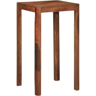 vidaXL vidaXL Bartisch 60x60x107 cm Massivholz Akazie