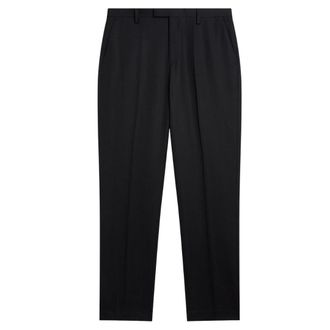 Ted Baker Selwynt Leichte Wollmischung Schwarze Hose