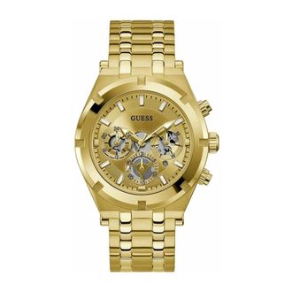Guess Femme, Accessoires, Jaune, Taille: ONE Size Continental Watch