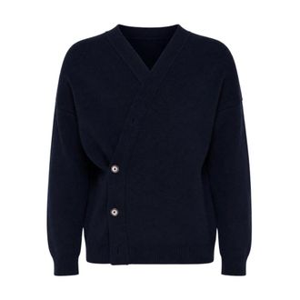 Laneus Homme, Pulls, Bleu, Taille: L Cardigan Coupe Boxy