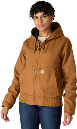 Carhartt Work in Progress Herren Big & Tall Steppjacke Flanell gef&uuml;ttert Sandstone Active Jacke J130, Braun (Carhartt Brown), 4XL Tall
