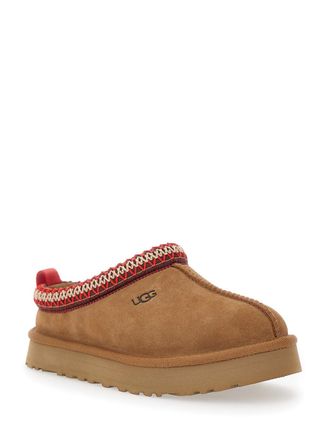 UGG Girls Mules Tasman Brown Suede