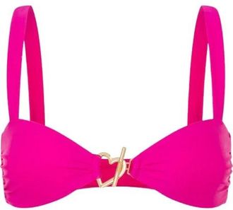 Moschino Lycra Bikini-Oberteil - - Swimwear - Damen - Rosa - 2XL