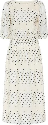 Bruuns Bazaar Femme, Robes, Blanc, Taille: 46 FR Midi Robes