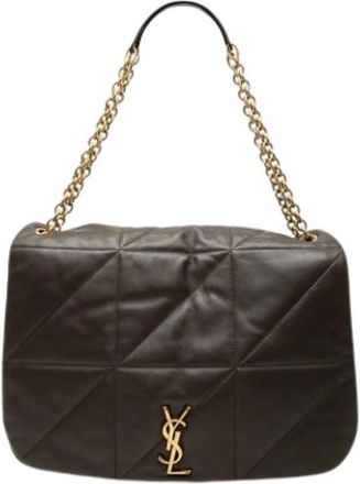 Saint Laurent Pre-owned Jamie Shoulder Bag - Femme - Pre-owned - Brun - Taille: ONE Size