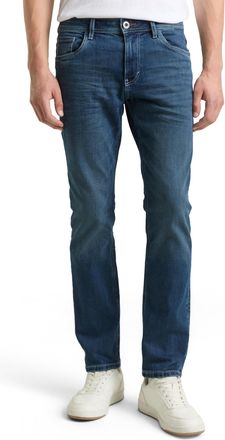 Tom Tailor Herren 1047981 TTMARVIN Straight Jeans mit Stretch, 10119-Used Mid Stone Blue Denim, 32W / 36L