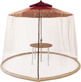 Generico Patio Umbrella Gnat Net, parapluie Net Patio | &Eacute;cran de parapluie de la cour, &eacute;cran en maille de protection pour auvent ext&eacute;rieur, filets de soleil de