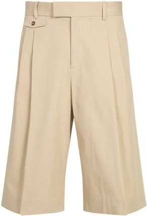 Dr&ocirc;le de Monsieur Short long en coton m&eacute;lang&eacute;