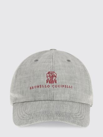 Brunello Cucinelli Chapeau Homme couleur Gris