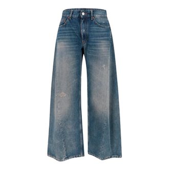 Maison Margiela Wide Jeans - - Jeans - Damen - Blau - W27
