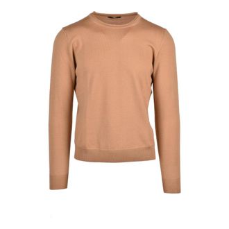 Bellwood Pullover mit Rundhalsausschnitt - - Knitwear - Herren - Beige - 2XL