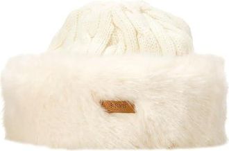 Barts Fur Cable Bandhat, B&eacute;ret Mixte, Blanc (WHITE 0010), Taille unique (Taille fabricant: UNI)