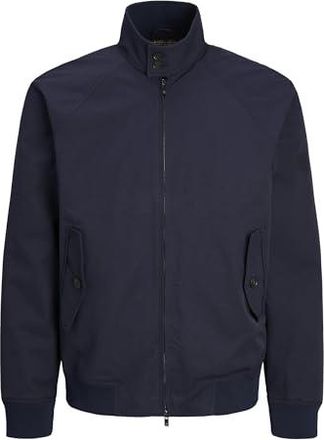 Jack & Jones Jprblurudy Harrington JKT Sn Veste Courte, Bleu Nuit, M Homme