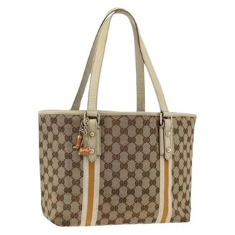 Gucci Pre-owned Vintage Tote Bag - - Pre-owned - Damen - Beige - ONE SIZE