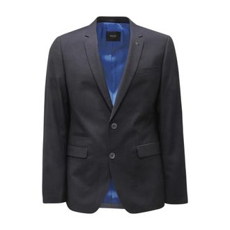Digel Nestor Sakko mit Futter - - Jackets - Herren - Blau - L
