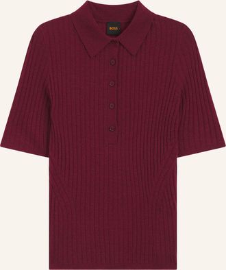 HUGO BOSS Sweater C_Fugano_1 Regular Fit rot