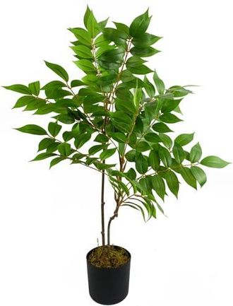 Leaf Laub, künstliche Toona Sinensis Pflanze, immergrün, 65 cm