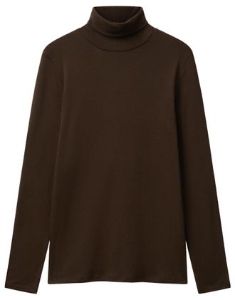 Benetton T-Shirt für Damen, braun, Large