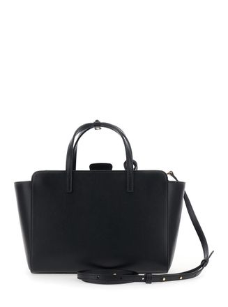 Hidesins Womens Handbag Black Leather Handbags Hand Bags