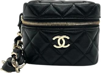 Chanel Pre-owned Sac bandouli&egrave;re Matelass&eacute; Mini - Femme - Pre-owned - Noir - Taille: ONE Size