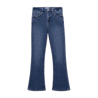 Frame Denim Le Crop Mini Boot - - Jeans - Damen - Blau - W28