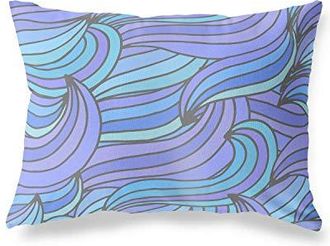 Bonamaison Le Jardin du Lin Kissenbezug Zierkissenbezug Motiv Zufälliges Kissenbezug, Für Bett, Auto, Sofa, Haus, Wohnzimmer, Schlafzimmer, Dekoration, 45x60 Cm 