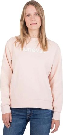 Hurley Damen OAO Seasonal Crew Sweatshirt, Korallenriff, 38