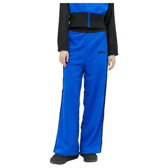 Moncler Snap-and-Zip Track Pants mit Panel-Konstruktion - - Trousers - Damen - Blau - M
