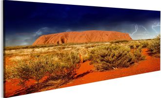 Islandburner Bild Bilder auf Leinwand Landschaft des australischen Hinterlandes im Nordterritorium Australiens Wandbild, Poster, Leinwandbild MRF