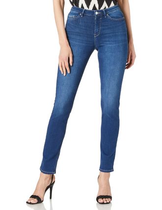 Esprit Damen 031EE1B315 Jeans, 901/BLUE Dark WASH, 27/32