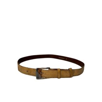 Saint Laurent Ceinture Vintage Pre-owned - Femme - Pre-owned - Brun - Taille: ONE Size