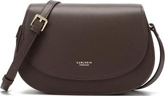 Carlheim Gotland Genuine Leather collection, Jolie Genuine Leather Handbag (Brown)