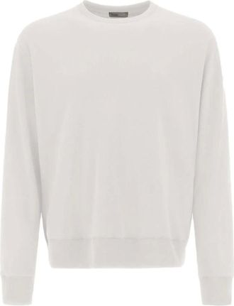 Herno Homme, Sweatshirts et sweats &agrave; capuche, Beige, Taille: 5XL SweaT-shirt Ras du Cou en Coton