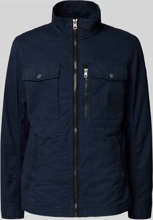 Tom Tailor Regular Fit Jacke aus reiner Baumwolle
