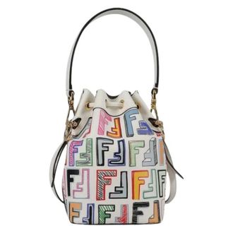 Fendi Sac seau Pre-owned Vintage en toile Zucca - Femme - Pre-owned - Multicolore - Taille: ONE Size