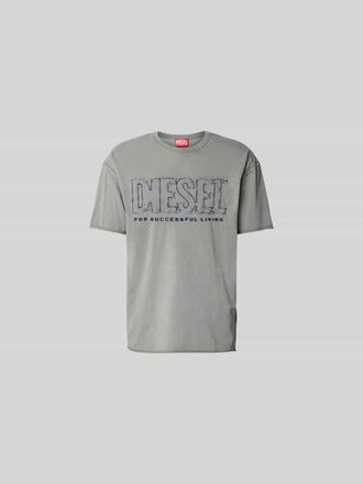 Diesel Regular Fit T-Shirt mit Logo-Detail