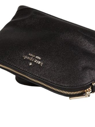 Kate Spade New York Womens Crossbody Black Glitter Fabric Bags Crossbody-bags