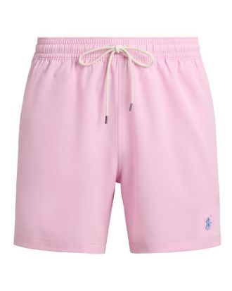 Ralph Lauren Glatte Badeshorts in Stretch-Qualit&auml;t mit kleiner Pony-Stickerei in
