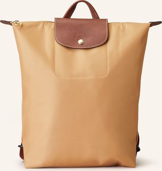 Longchamp Rucksack Le Pliage Medium braun