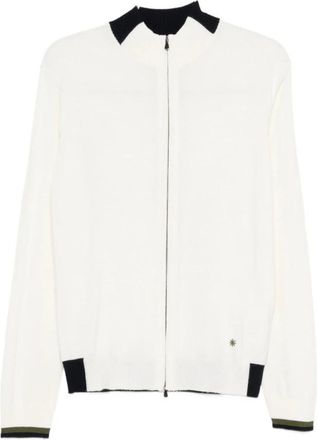 Manuel Ritz Homme, Pulls, Blanc, Taille: M Cardigans