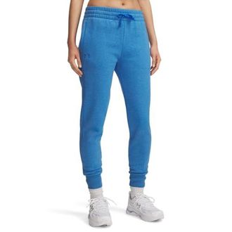 Under Armour Rival Fleece Joggers Pantalons, (402) Blue Atlantis Light Heather/Blue Atlantis, Taille S Femme