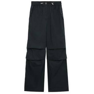 Halfboy Dunkelblaue Fallschirmhose - - Trousers - Damen - Schwarzk - M