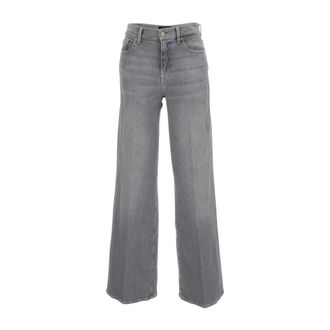 7 For All Mankind Wide Jeans - - Jeans - Damen - Grau - W25