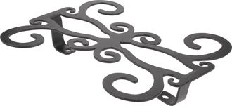 Angoily Under Shelf Weinglashalter Schwarz Platzsparender Umgedrehter Gl&auml;serhalter f&uuml;r K&uuml;che Bar Stabiles Rostfreies Abtropfendes Design Sicherer Organizer f&uuml;